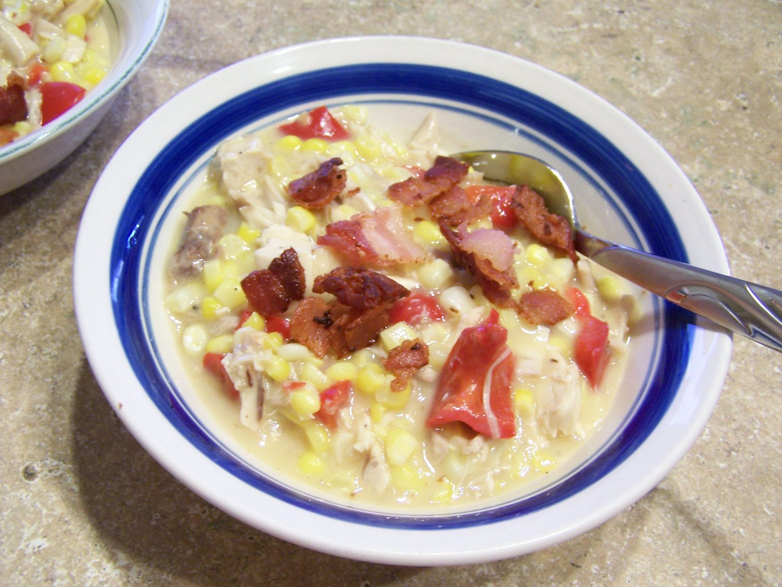 Chicken Corn Chowder with Bacon – Chloe's Tray