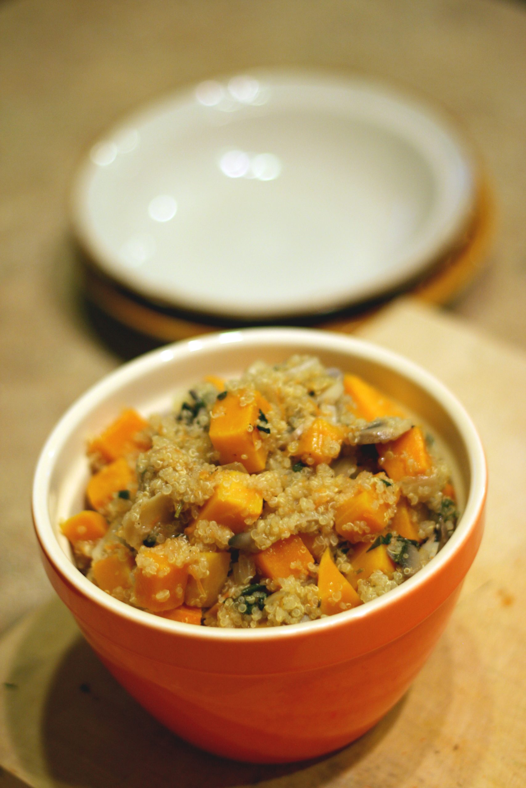 Butternut Squash Quinotto - Chloe's Tray