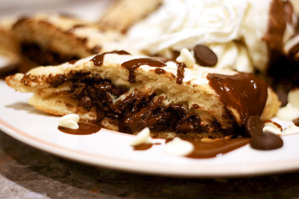 Chocolate Chip Calzone – Chloe's Tray